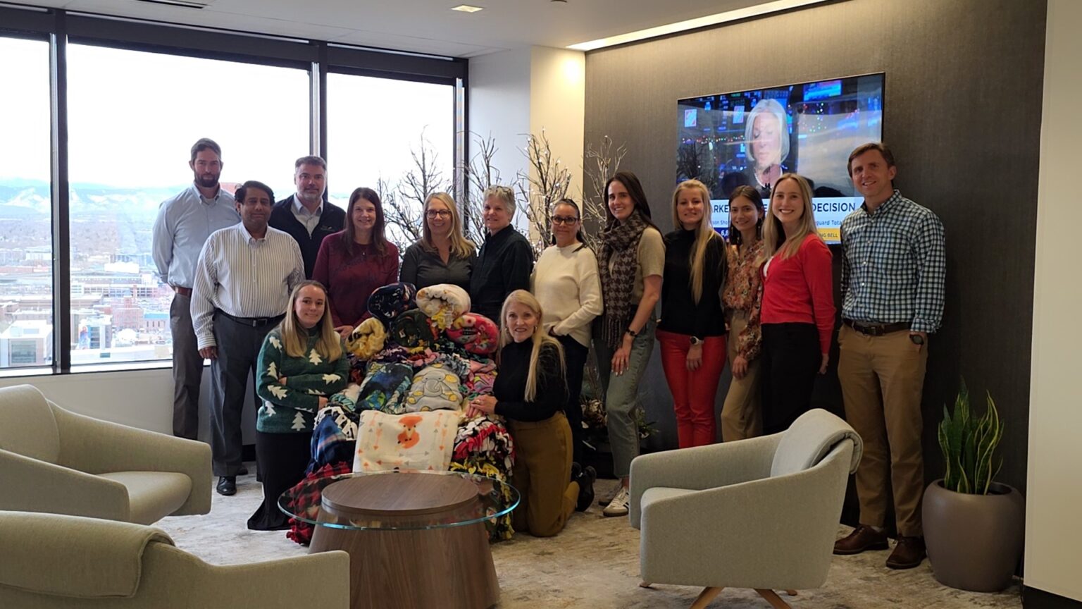 Fox Rothschild’s Denver office donates handmade blankets - Law Week ...